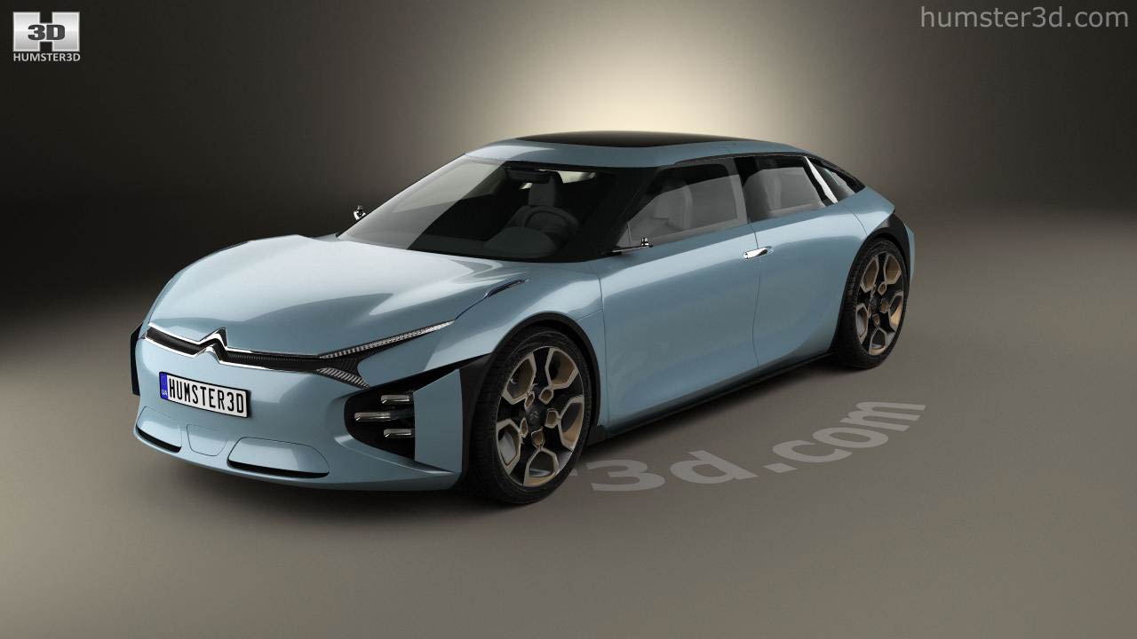 360 view of Citroen CXperience 2020 3D model - 3DModels store