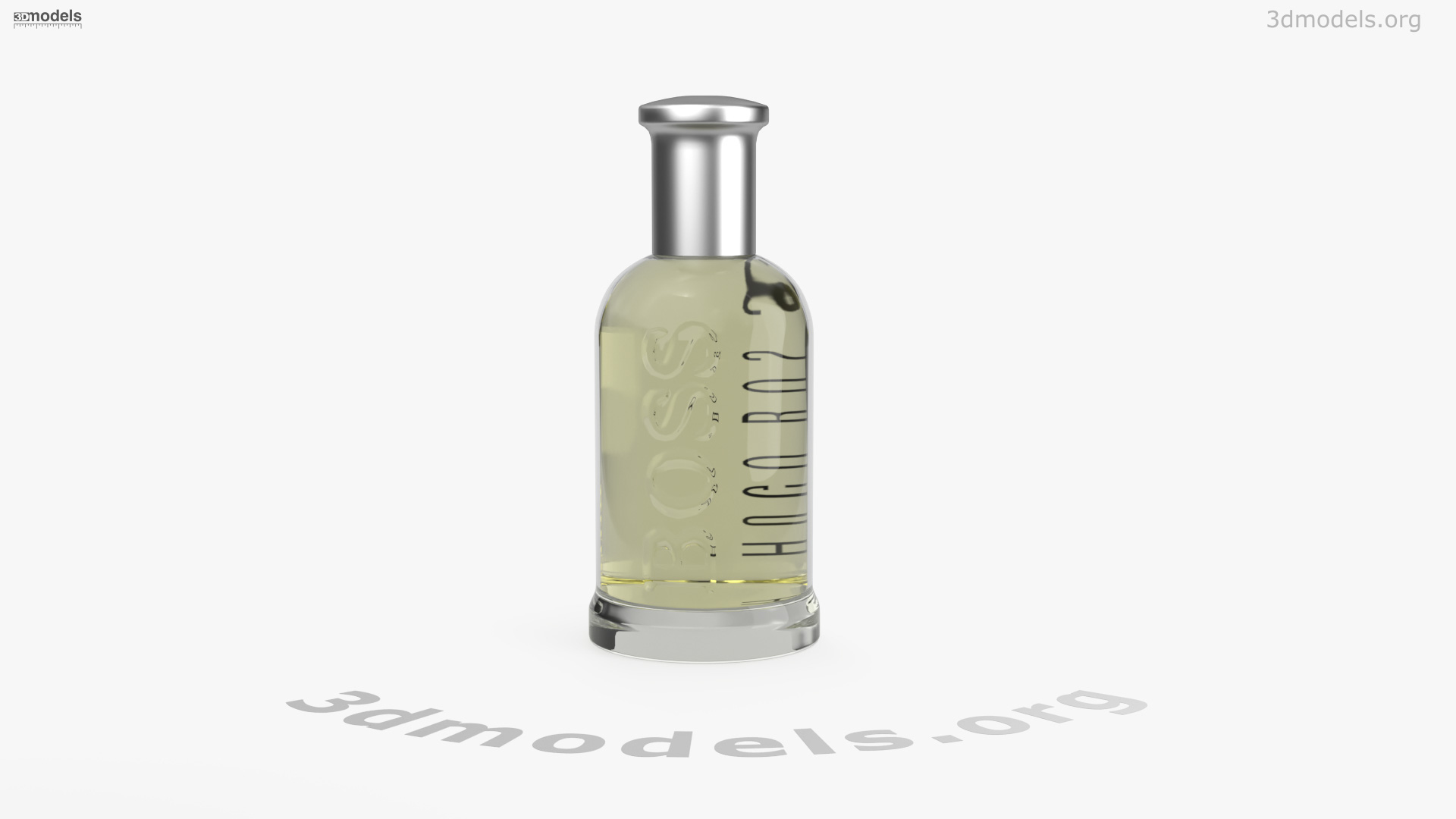 360 view of Hugo Boss Boss Bottled Eau de Toilette 3D model - 3DModels ...