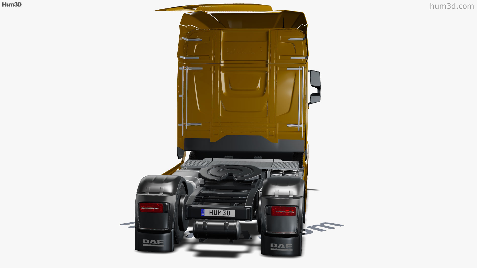 360 view of DAF XF 450 FT Tractor Truck 2-axle 2025 3D model - 3DModels ...