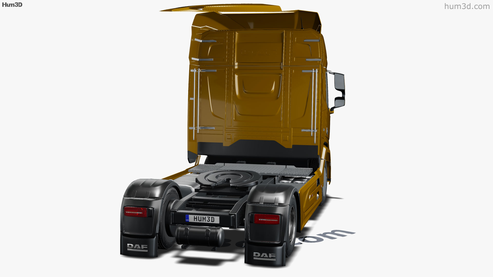 360 view of DAF XF 450 FT Tractor Truck 2-axle 2025 3D model - 3DModels ...