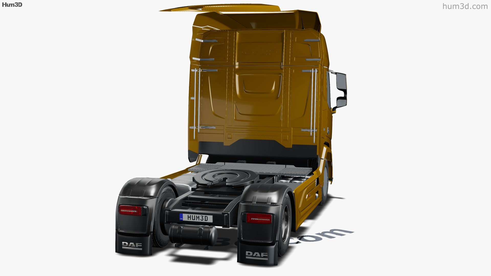 360 view of DAF XF 450 FT Tractor Truck 2-axle 2025 3D model - 3DModels ...