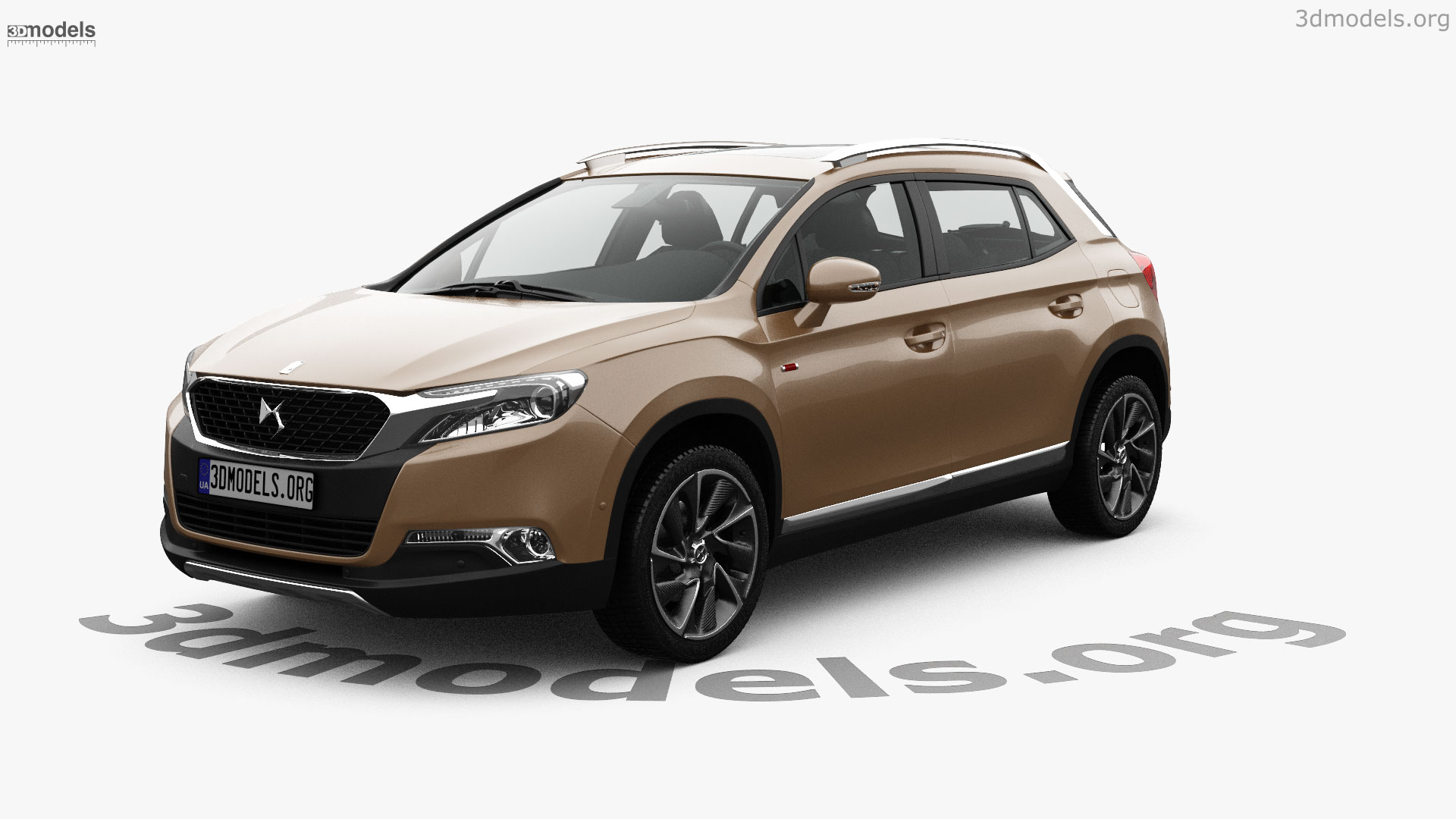 360 view of DS 6 2017 3D model - 3DModels store