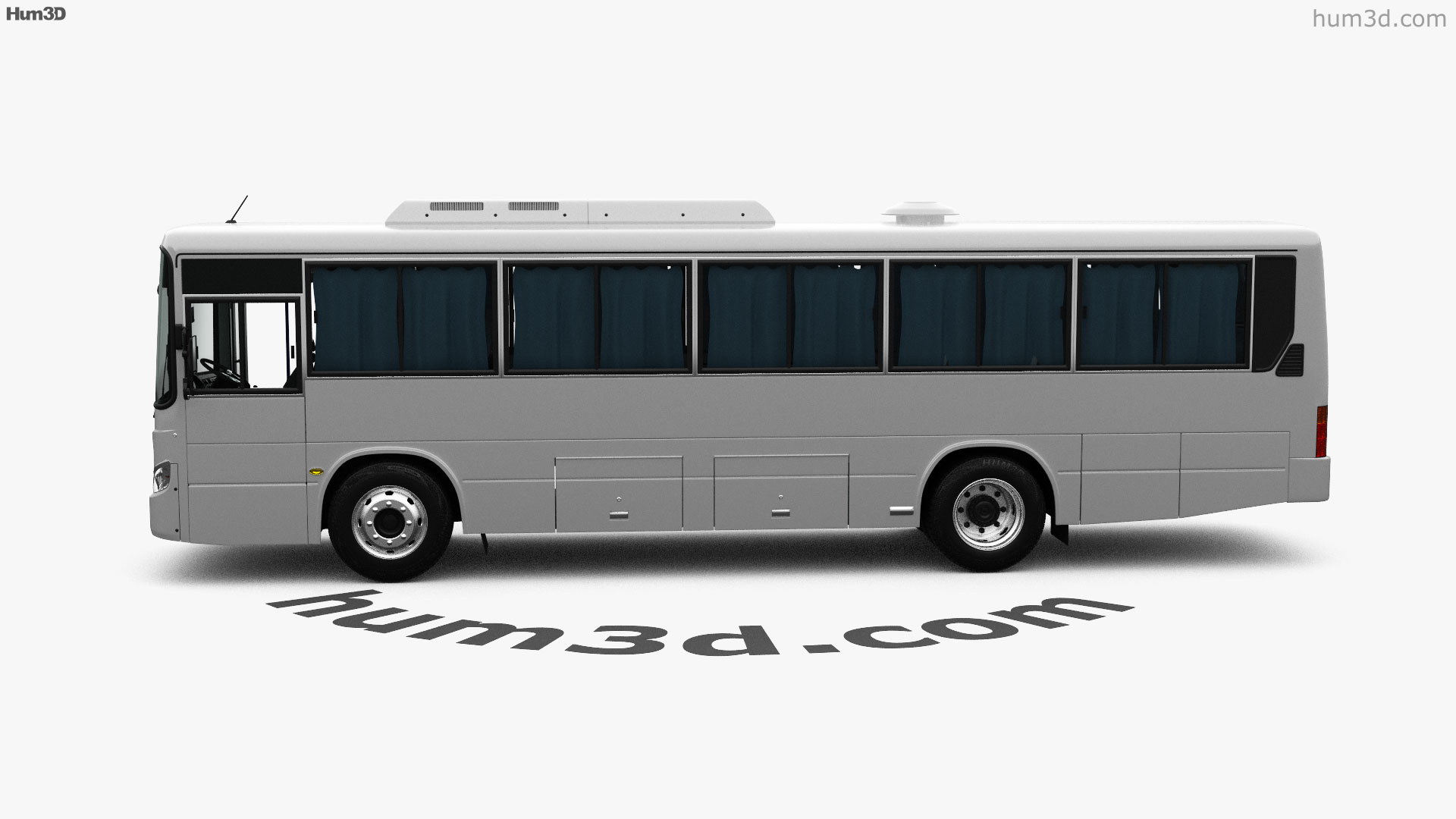 360 view of Daewoo BS106 Bus with HQ interior 2024 3D model - 3DModels ...