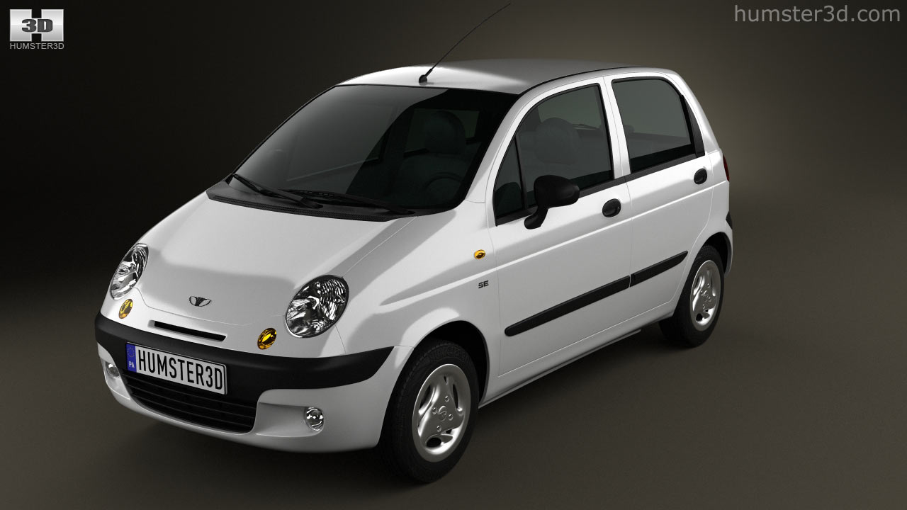 360 view of Daewoo Matiz M150 2014 3D model - 3DModels store