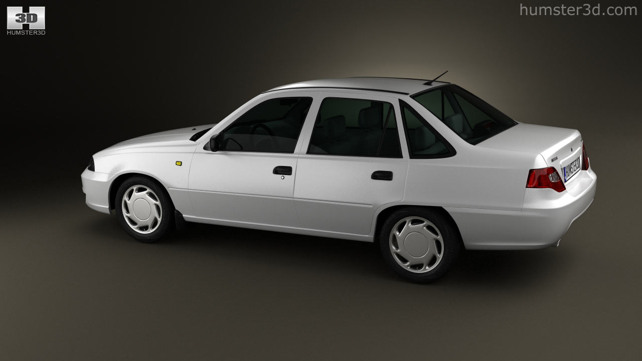 360 view of Daewoo Cielo (Nexia, Heaven, Racer) 2014 3D model ...