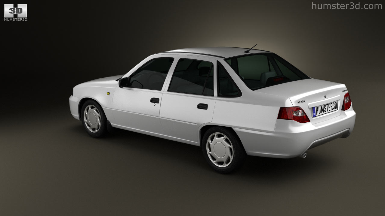 360 view of Daewoo Cielo (Nexia, Heaven, Racer) 2014 3D model ...