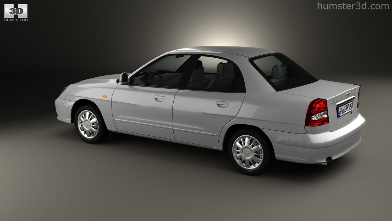 360 view of Daewoo Nubira sedan 2014 3D model - 3DModels store