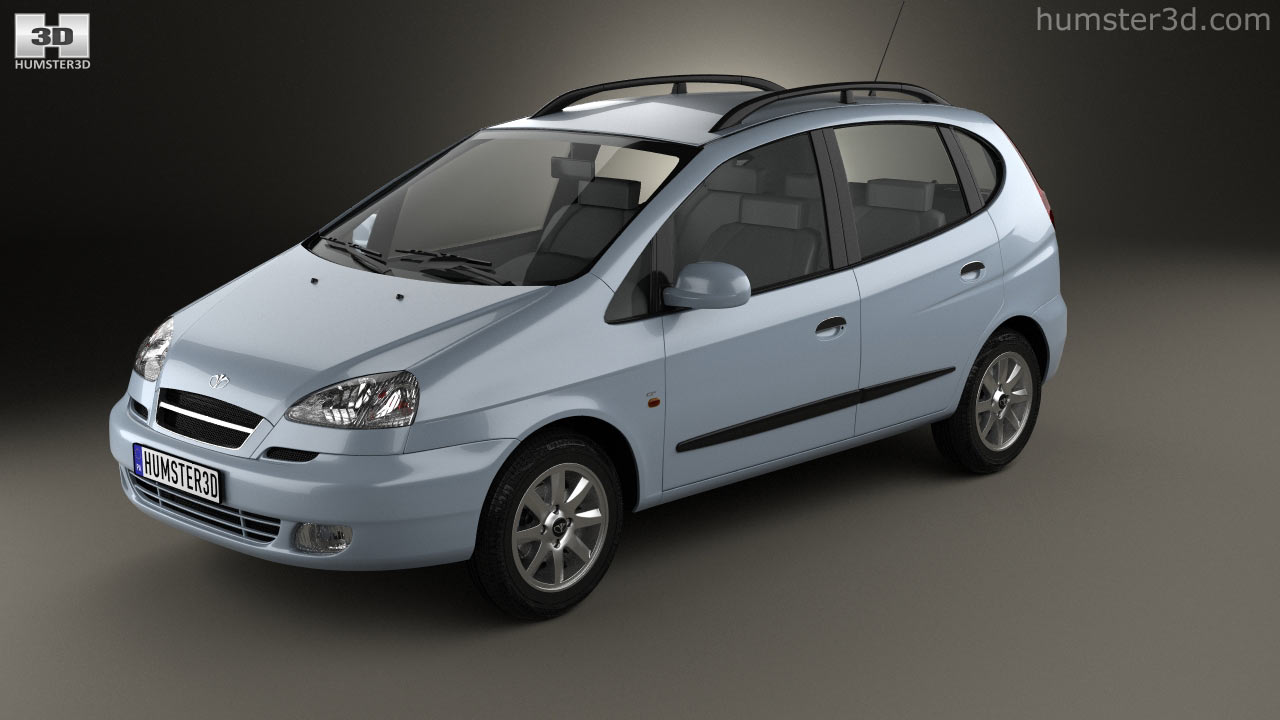 360 view of Daewoo Tacuma 2008 3D model - 3DModels store