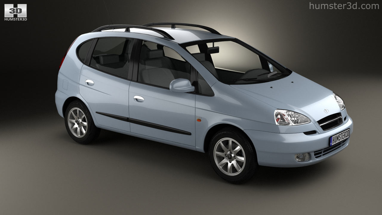 360 view of Daewoo Tacuma 2008 3D model - 3DModels store