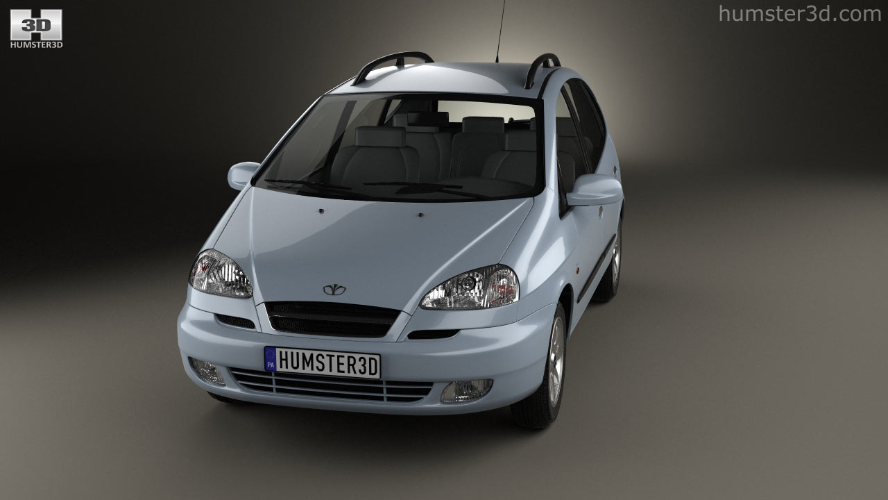 360 view of Daewoo Tacuma 2008 3D model - 3DModels store
