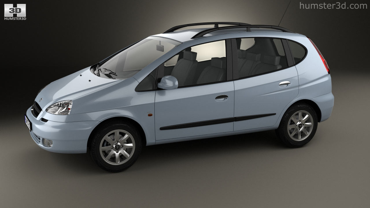 360 view of Daewoo Tacuma 2008 3D model - 3DModels store