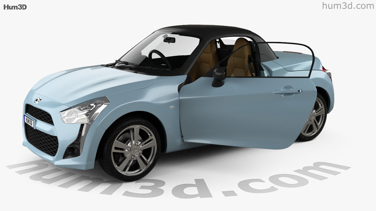360 view of Daihatsu Copen Robe with HQ interior 2017 3D model ...