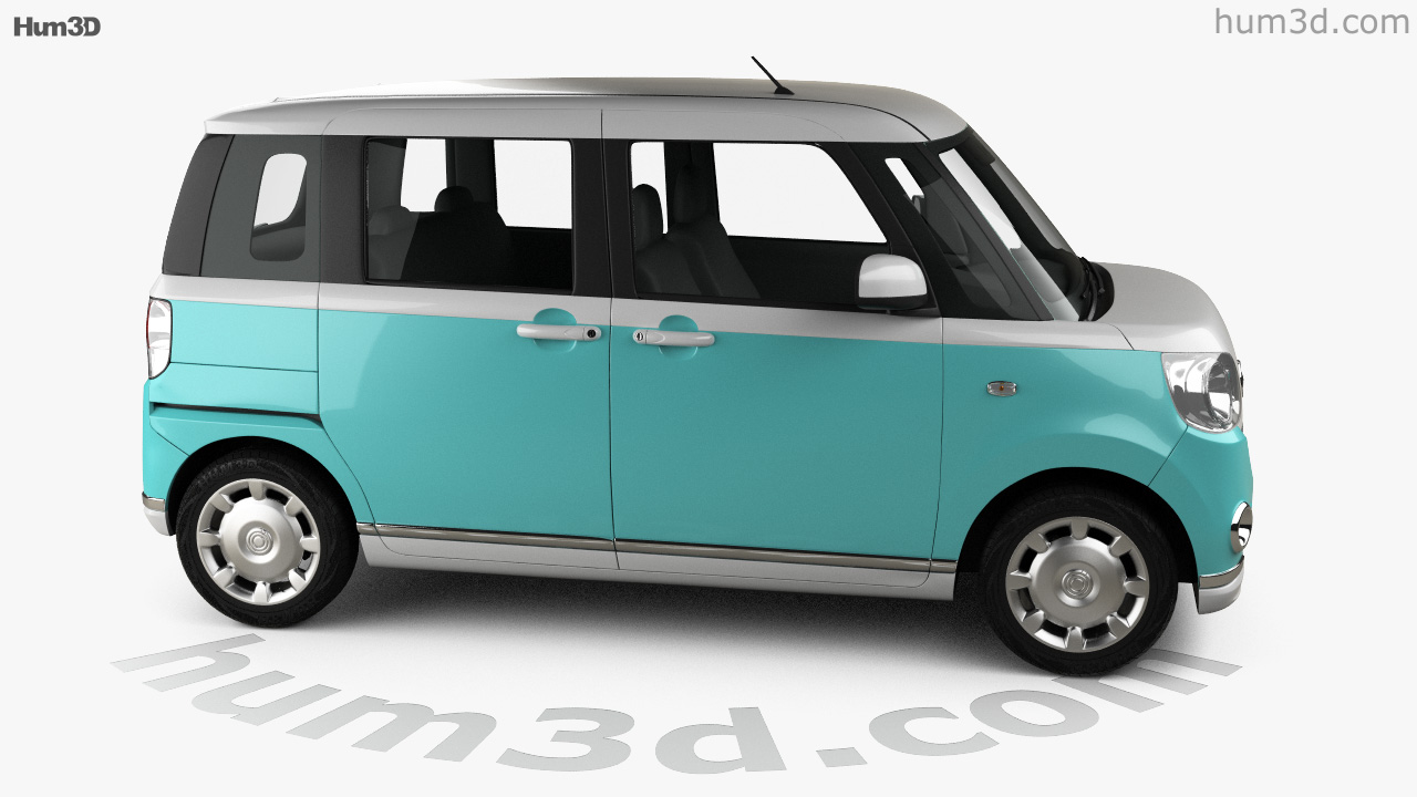 360 view of Daihatsu Move Canbus 2020 3D model - 3DModels store