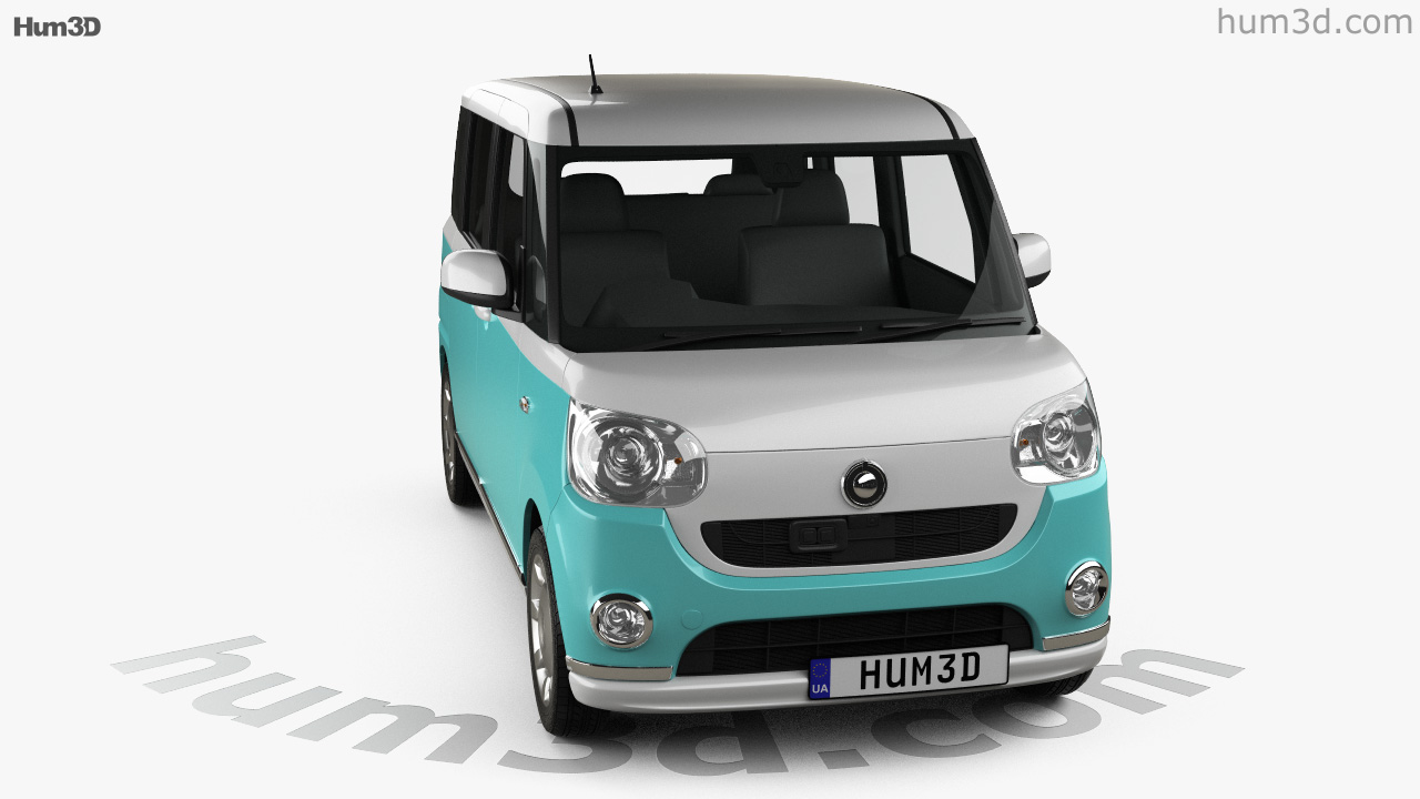 360 view of Daihatsu Move Canbus 2020 3D model - 3DModels store