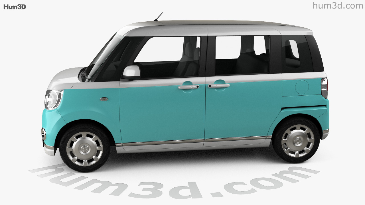 360 view of Daihatsu Move Canbus 2020 3D model - 3DModels store