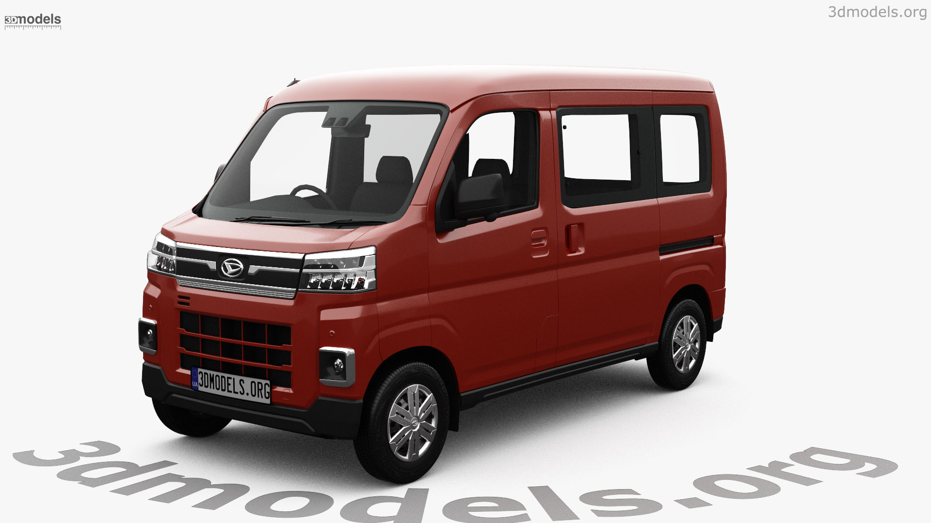 360 view of Daihatsu Atrai RS 2025 3D model - 3DModels store