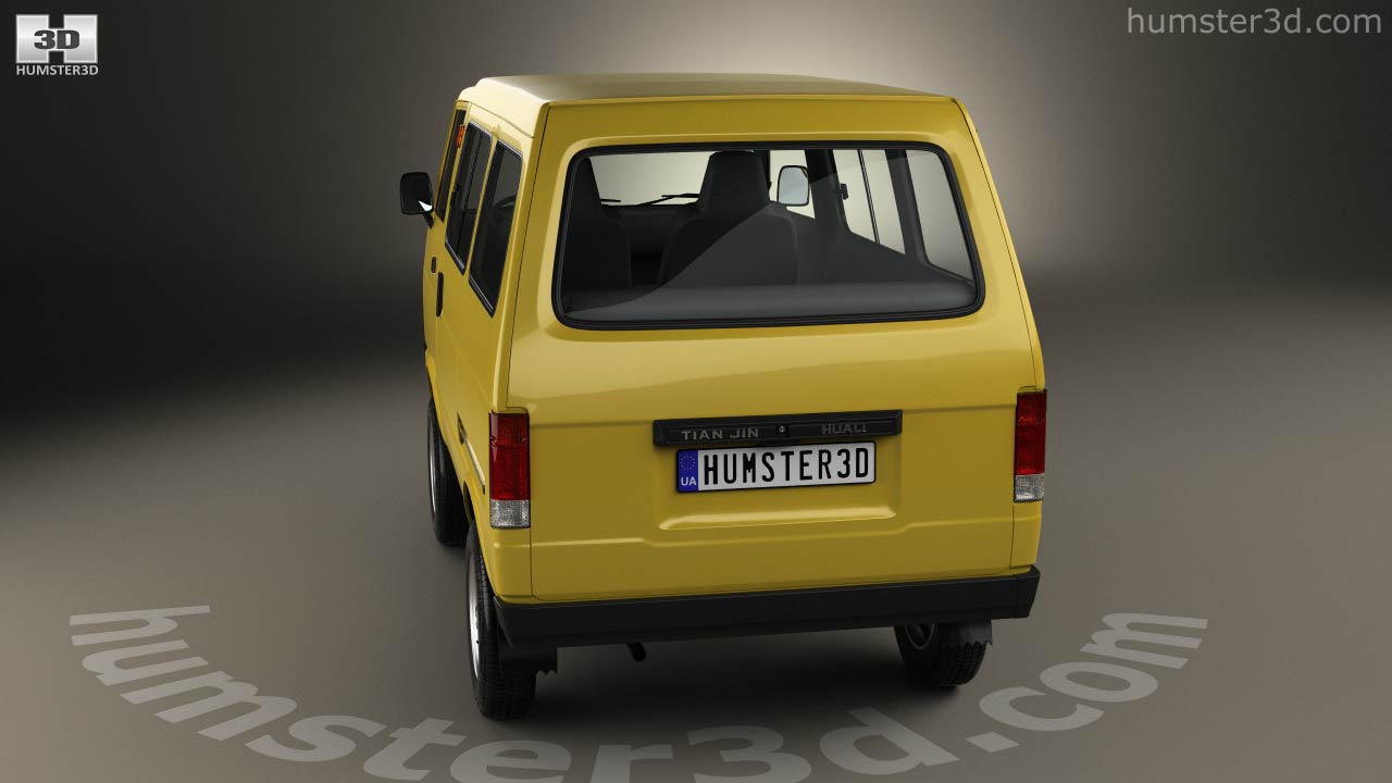 360 view of Daihatsu Hijet Tianjin TJ 110 1981 3D model - 3DModels store