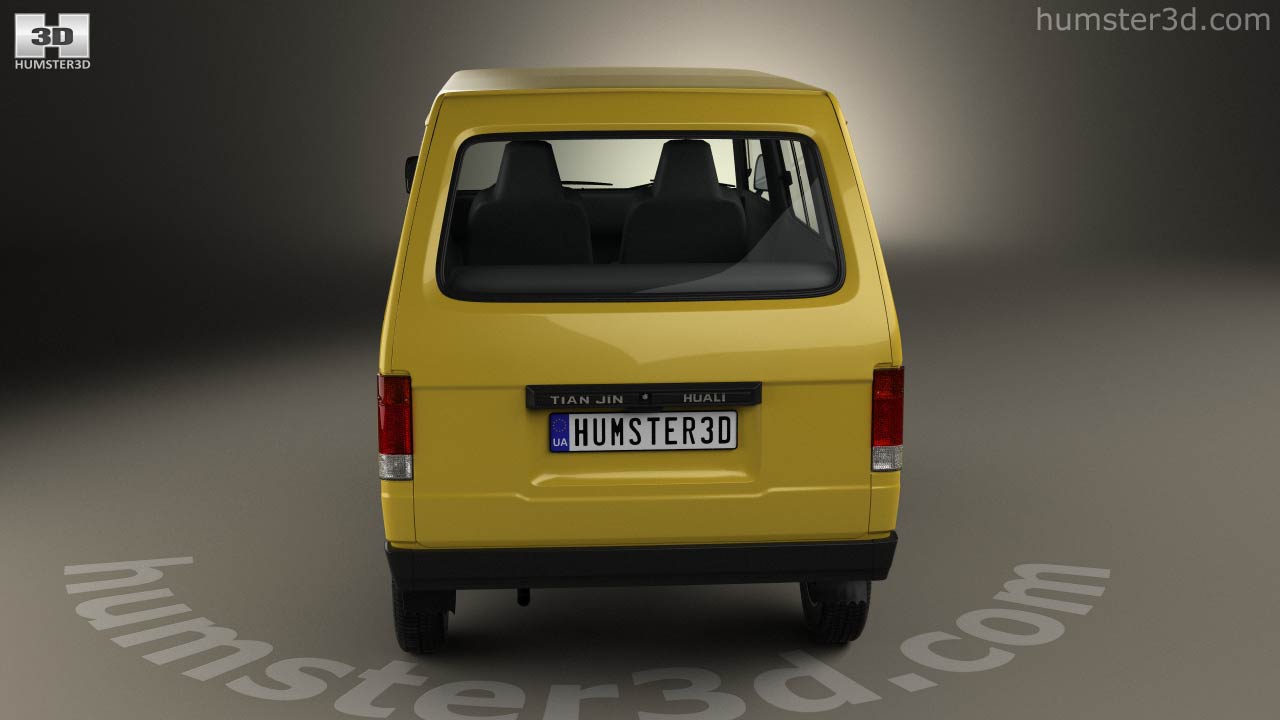 360 view of Daihatsu Hijet Tianjin TJ 110 1981 3D model - 3DModels store