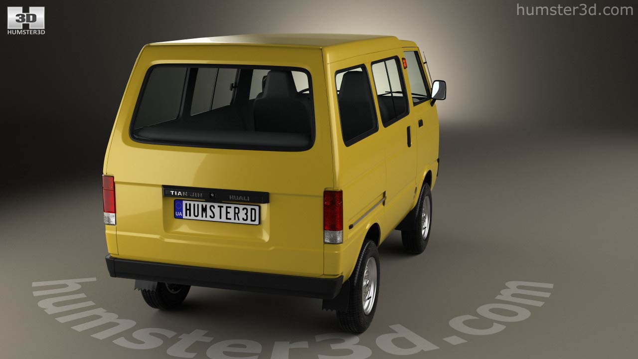 360 view of Daihatsu Hijet Tianjin TJ 110 1981 3D model - 3DModels store