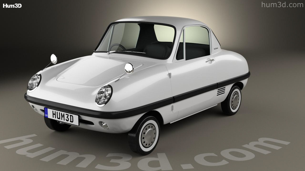 360 view of Datsun Baby 1964 3D model - 3DModels store