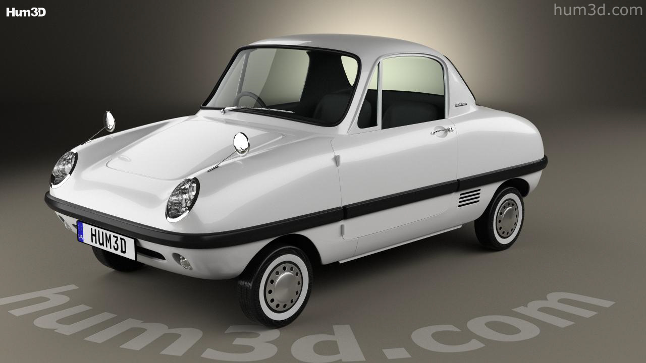 360 view of Datsun Baby 1964 3D model - 3DModels store