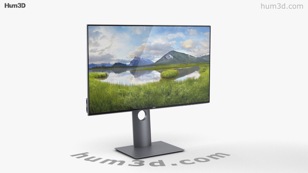 360 view of Dell Monitor U2419H 24 3D model - 3DModels store