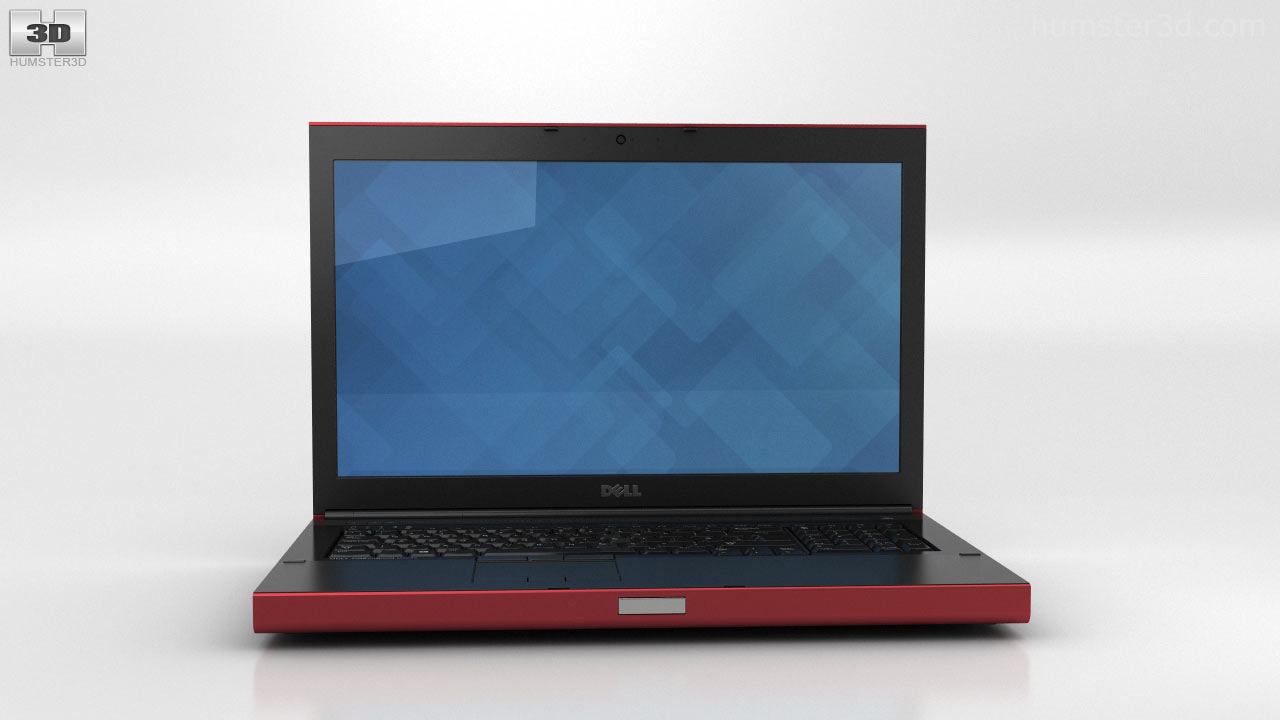 360 view of Dell Mobile Precision M6800 3D model - 3DModels store