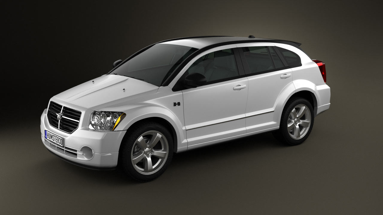 360 view of Dodge Caliber 2011 3D model - 3DModels store
