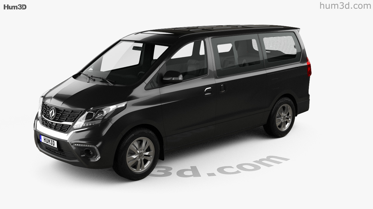 360 view of DongFeng Future M6 2021 3D model - 3DModels store