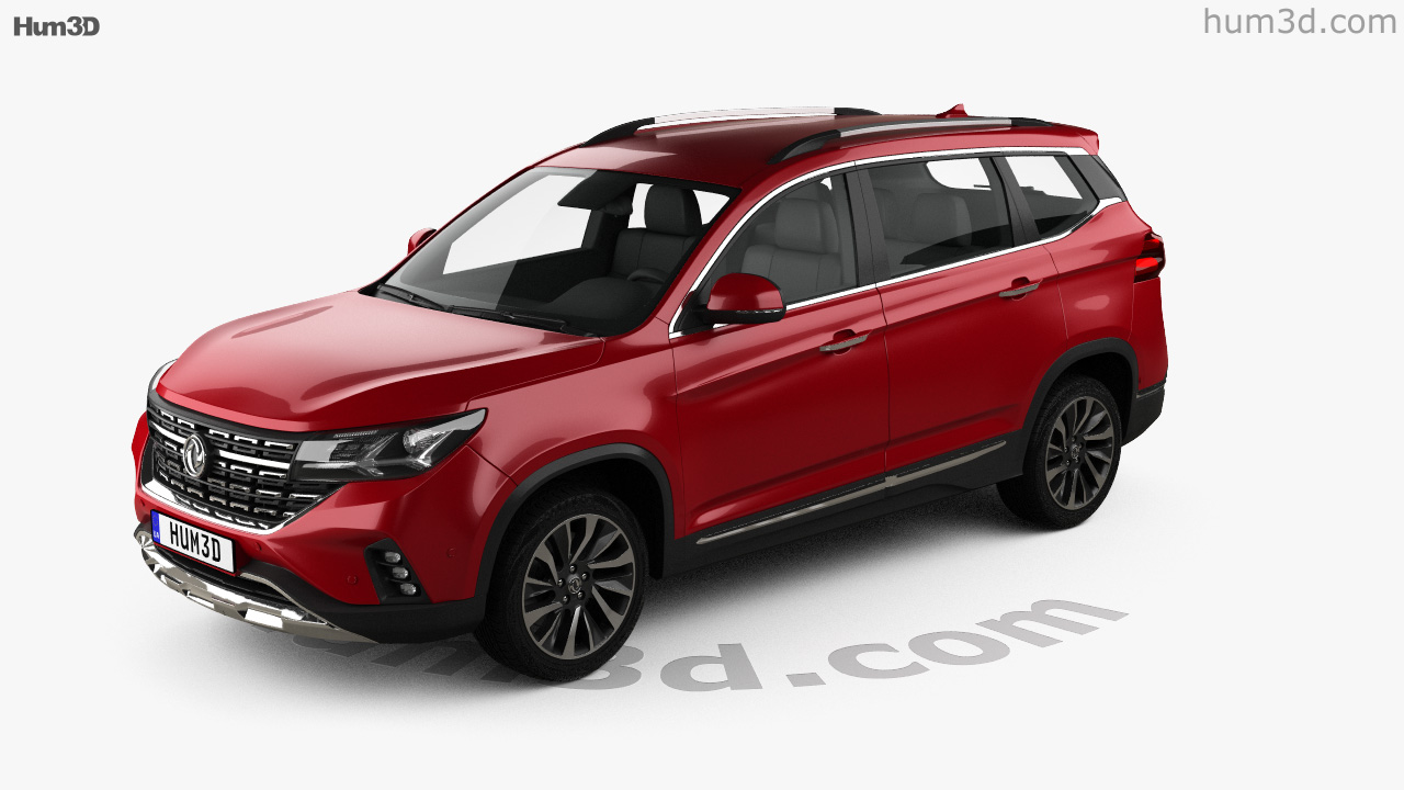 360 view of DongFeng Forthing T5 2022 3D model - 3DModels store
