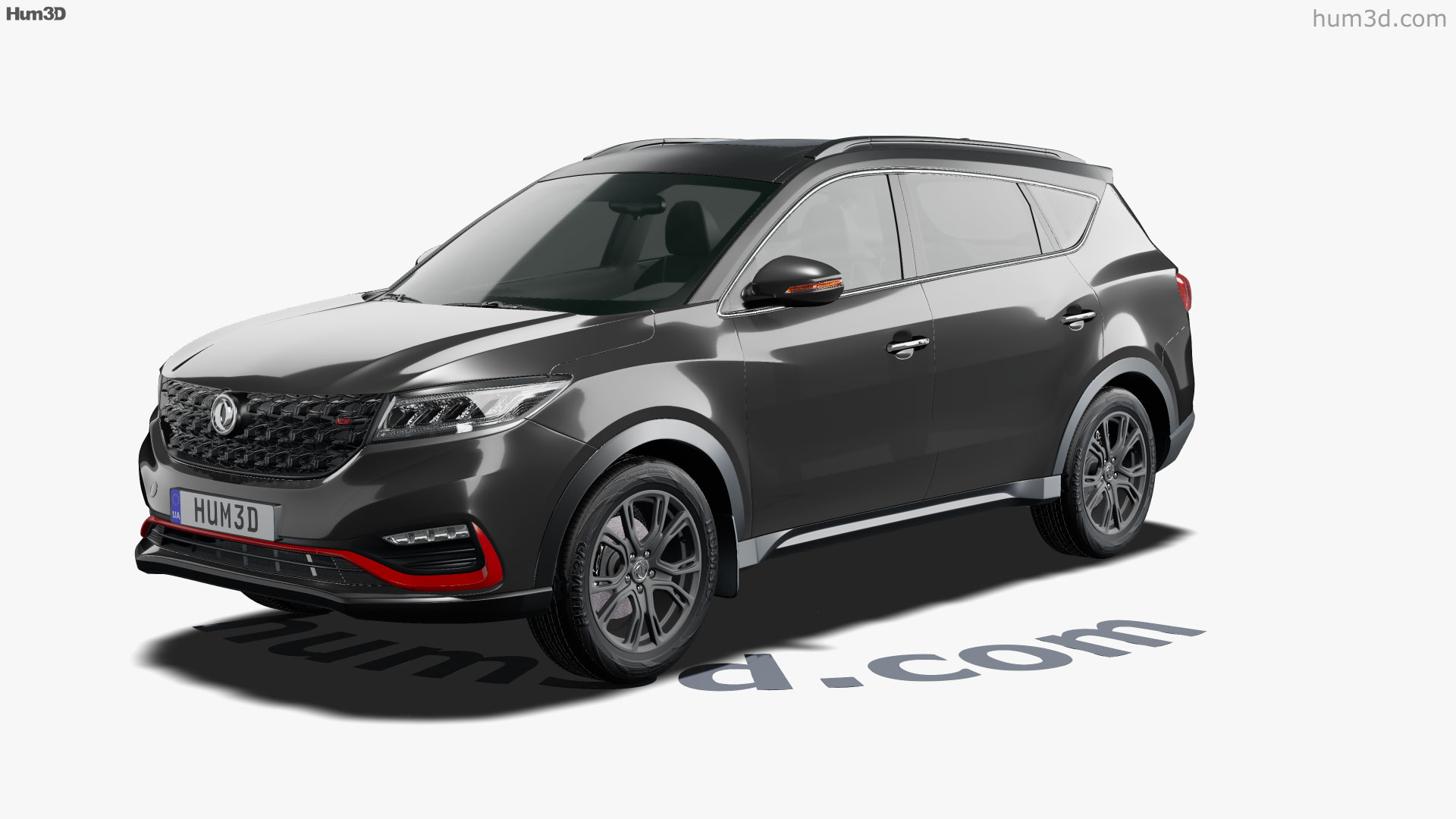 360 view of DongFeng Fengguang 580 2024 3D model - 3DModels store