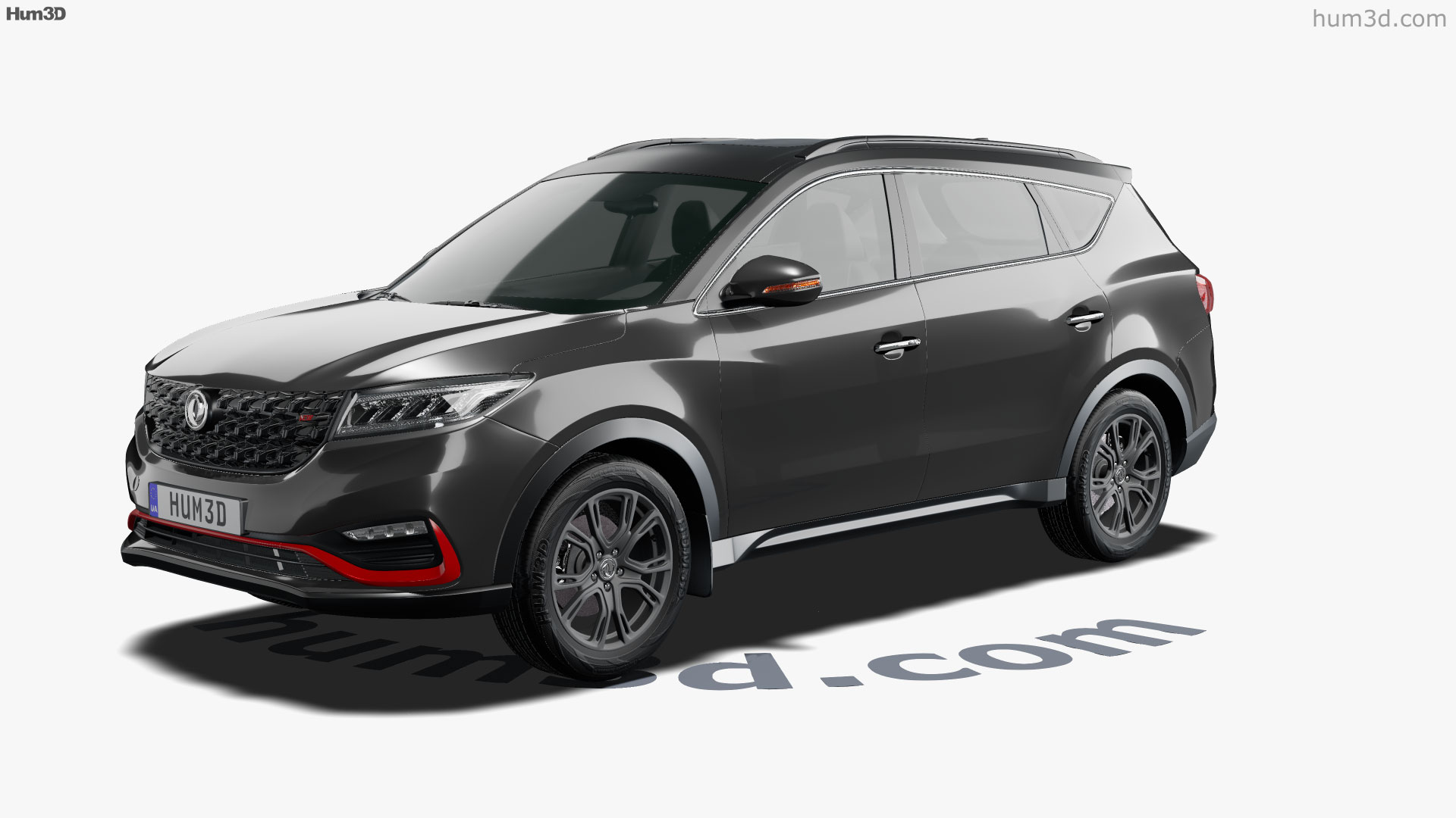 360 view of DongFeng Fengguang 580 2024 3D model - 3DModels store