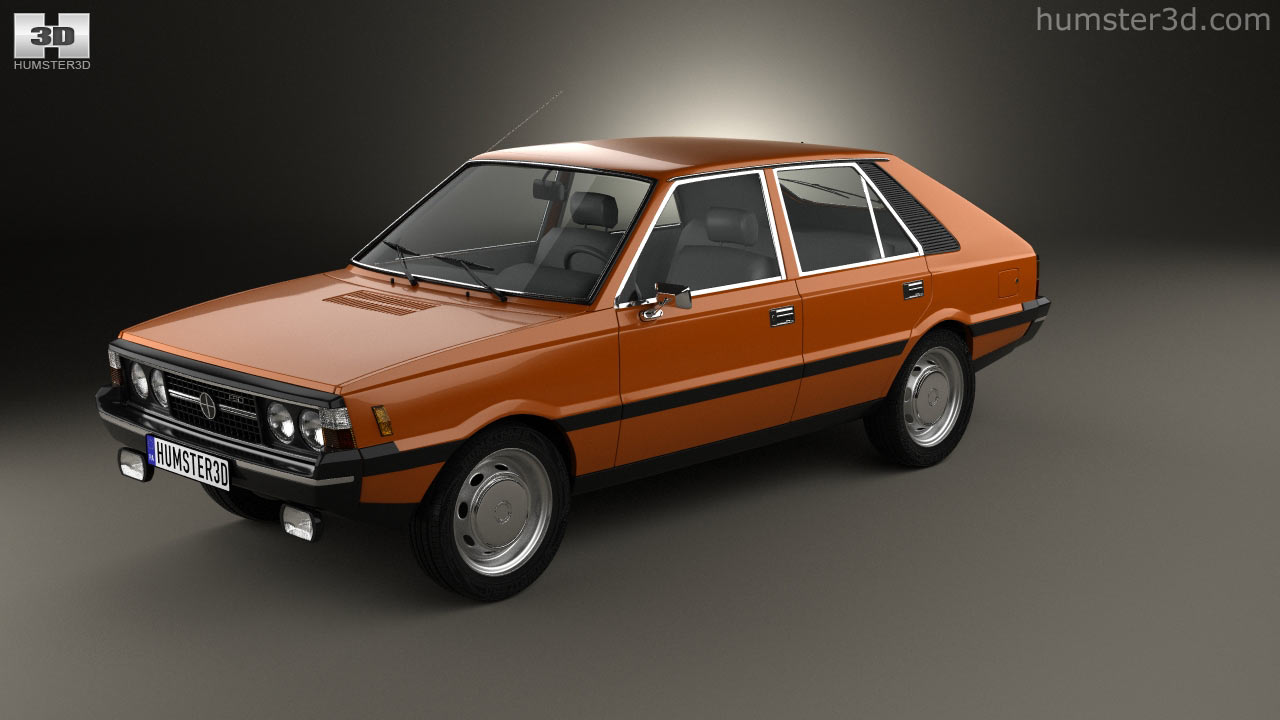 360 view of FSO Polonez 1978 3D model - 3DModels store