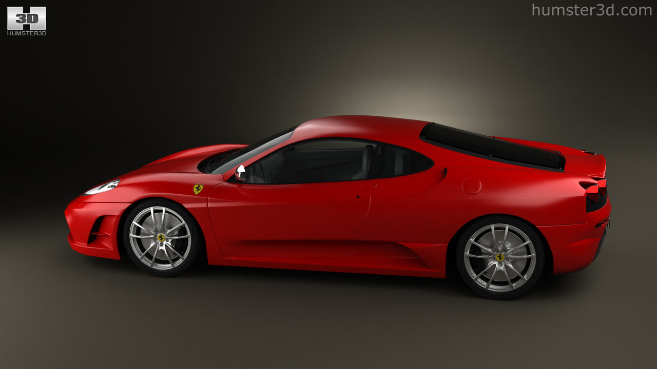 360 view of Ferrari F430 Scuderia 2009 3D model - 3DModels store
