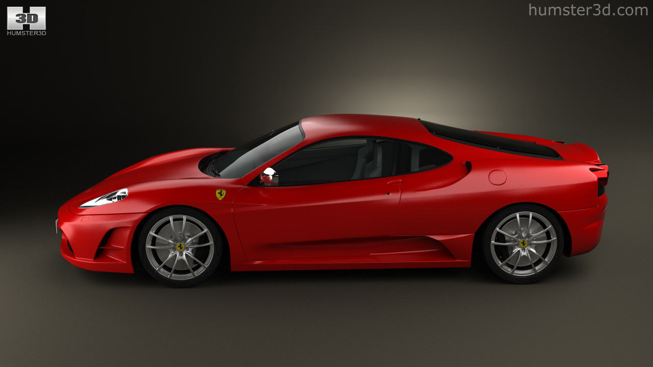 360 view of Ferrari F430 Scuderia 2009 3D model - 3DModels store