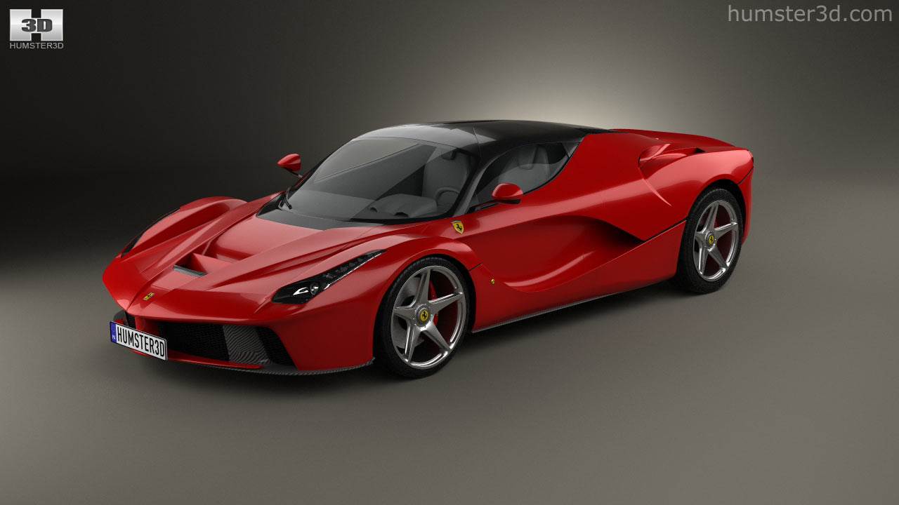 360 view of Ferrari F70 LaFerrari 2014 3D model - 3DModels store