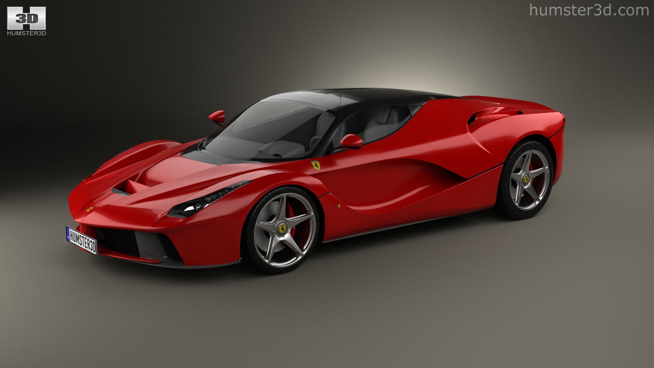 360 view of Ferrari F70 LaFerrari 2014 3D model - 3DModels store