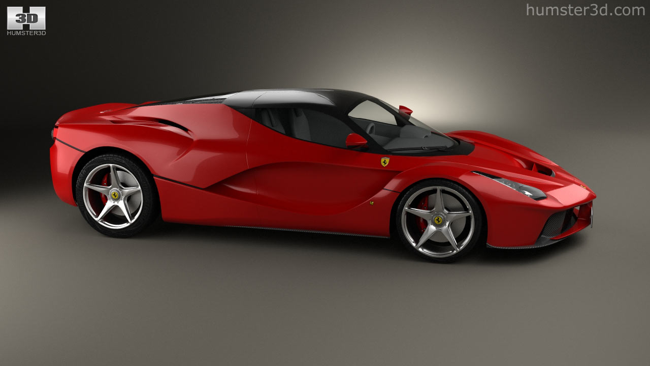 360 view of Ferrari F70 LaFerrari 2014 3D model - 3DModels store
