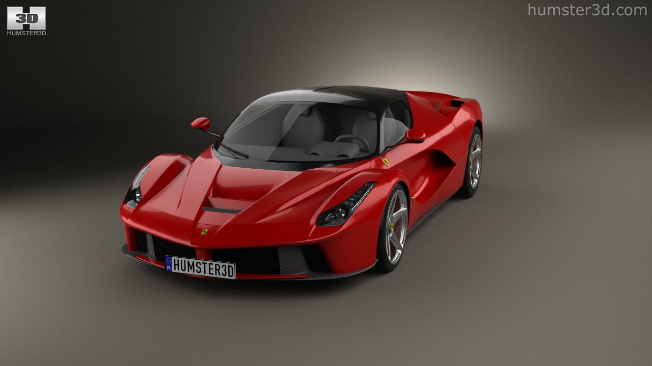 360 view of Ferrari F70 LaFerrari 2014 3D model - 3DModels store