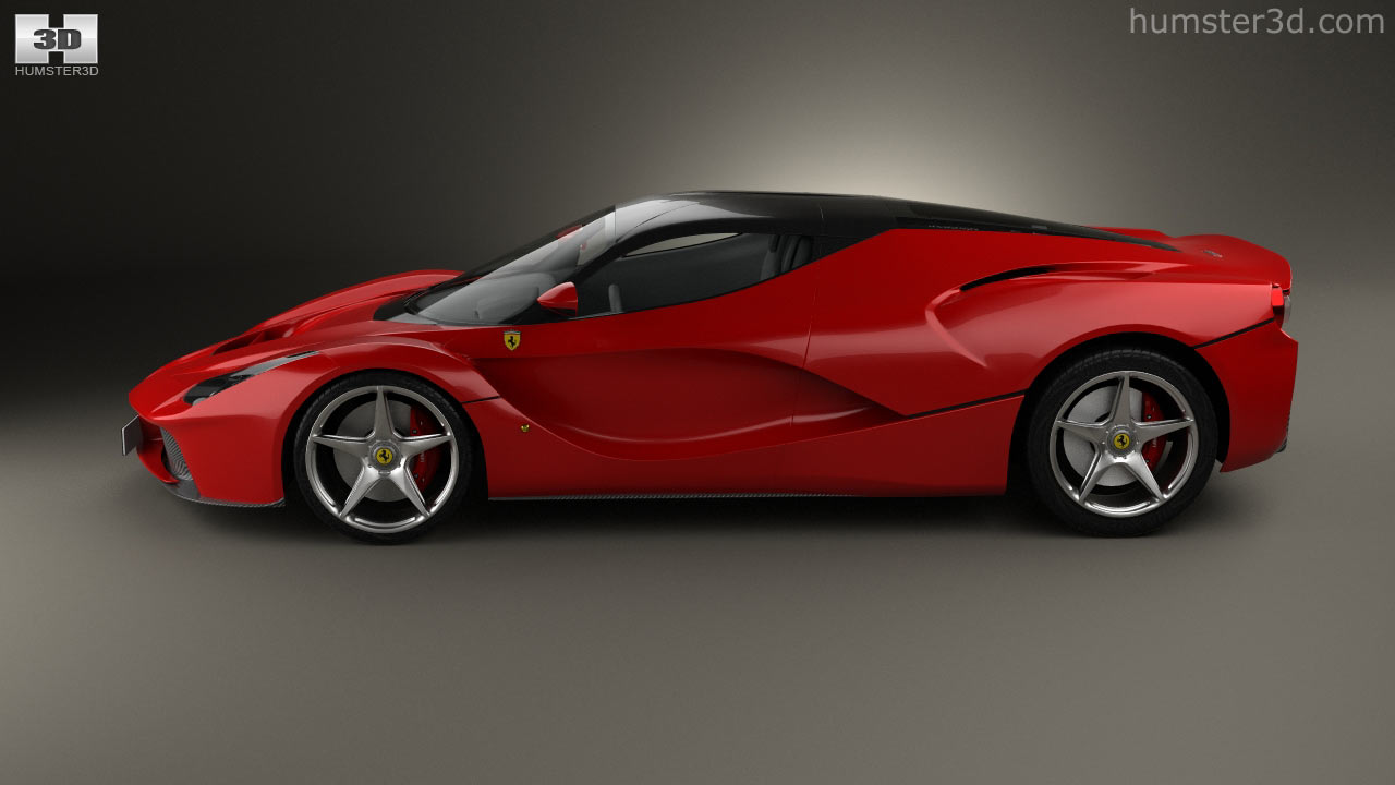 360 view of Ferrari F70 LaFerrari 2014 3D model - 3DModels store