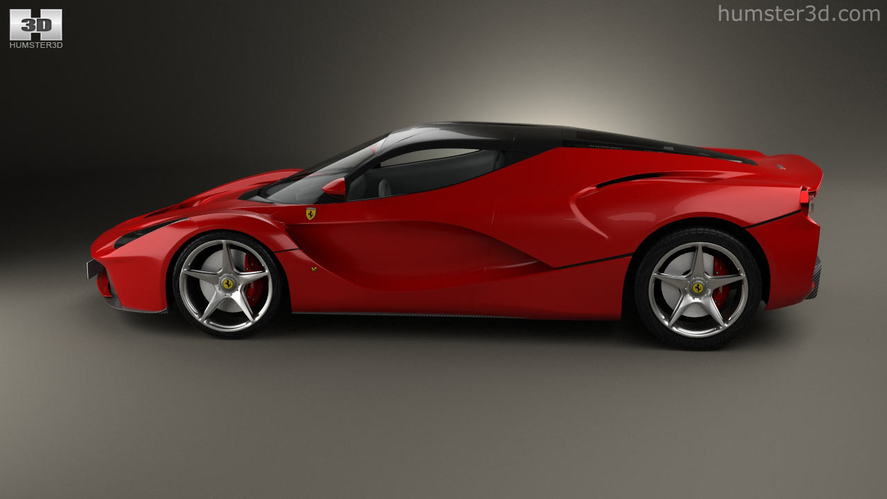 360 view of Ferrari F70 LaFerrari 2014 3D model - 3DModels store