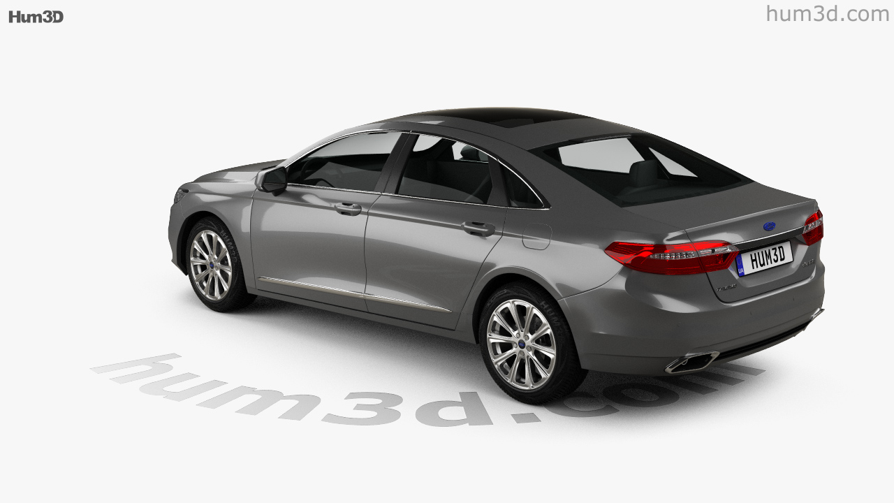 360 view of Ford Taurus CN-spec 2018 3D model - 3DModels store