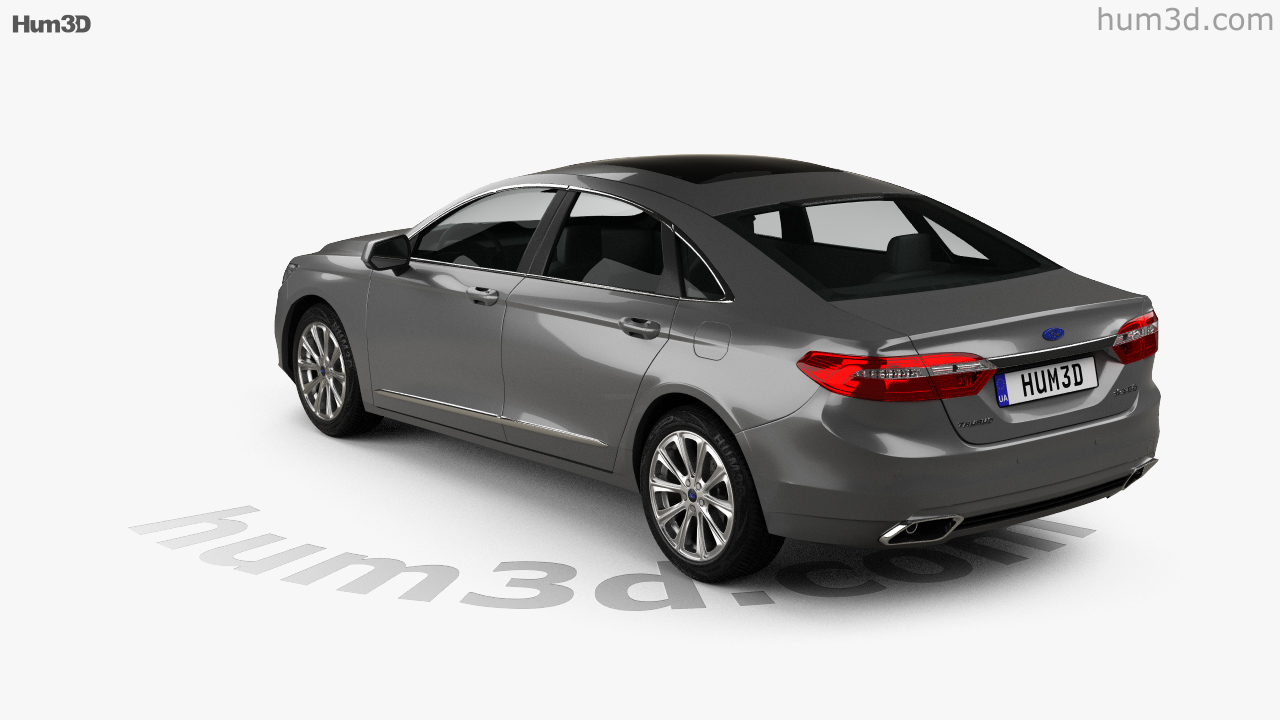 360 view of Ford Taurus CN-spec 2018 3D model - 3DModels store