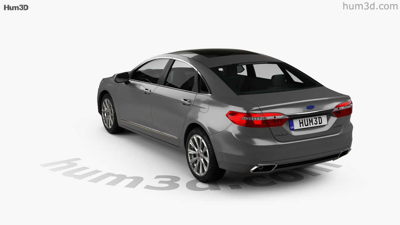 360 view of Ford Taurus CN-spec 2018 3D model - 3DModels store