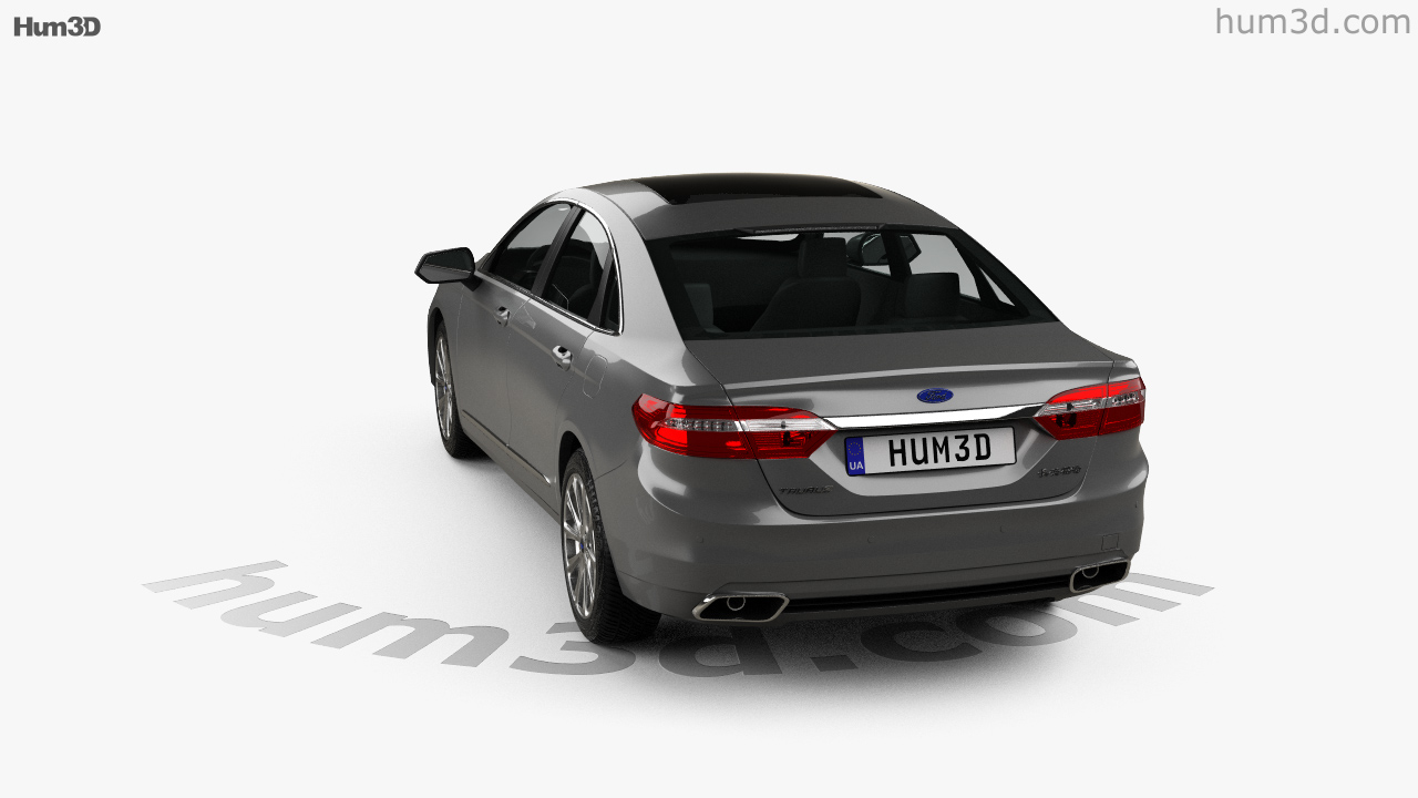 360 view of Ford Taurus CN-spec 2018 3D model - 3DModels store