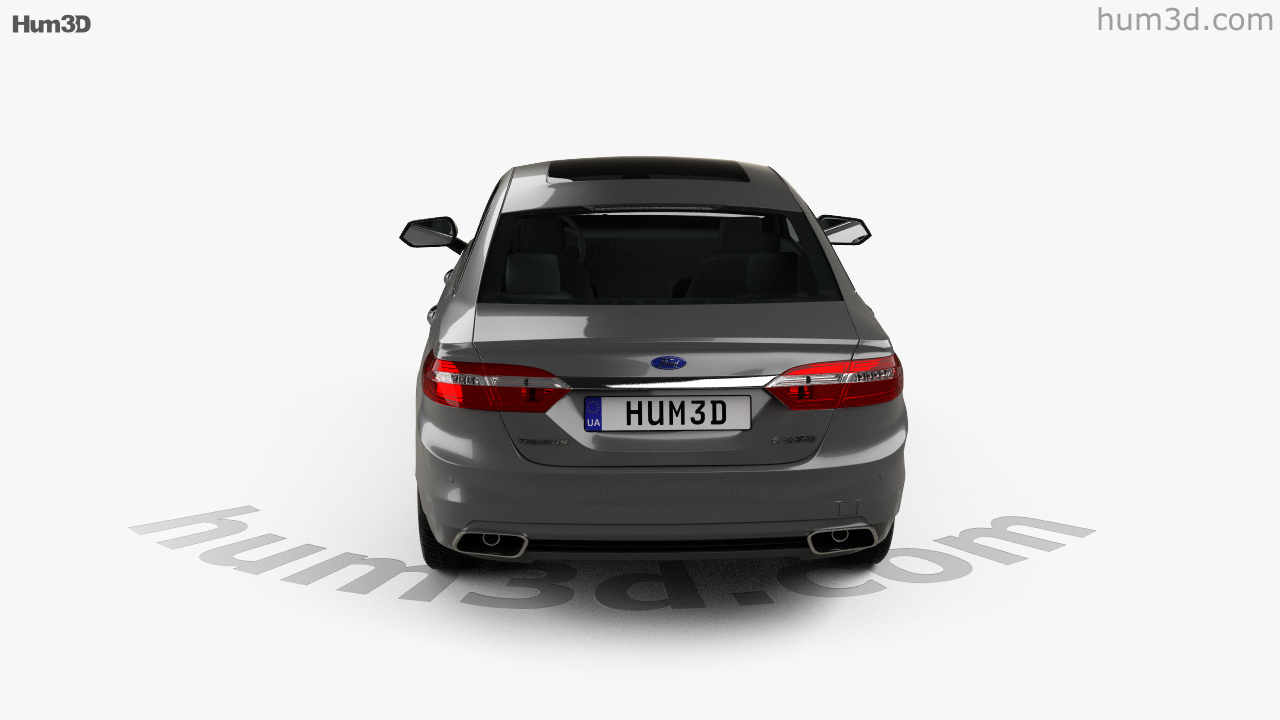 360 view of Ford Taurus CN-spec 2018 3D model - 3DModels store