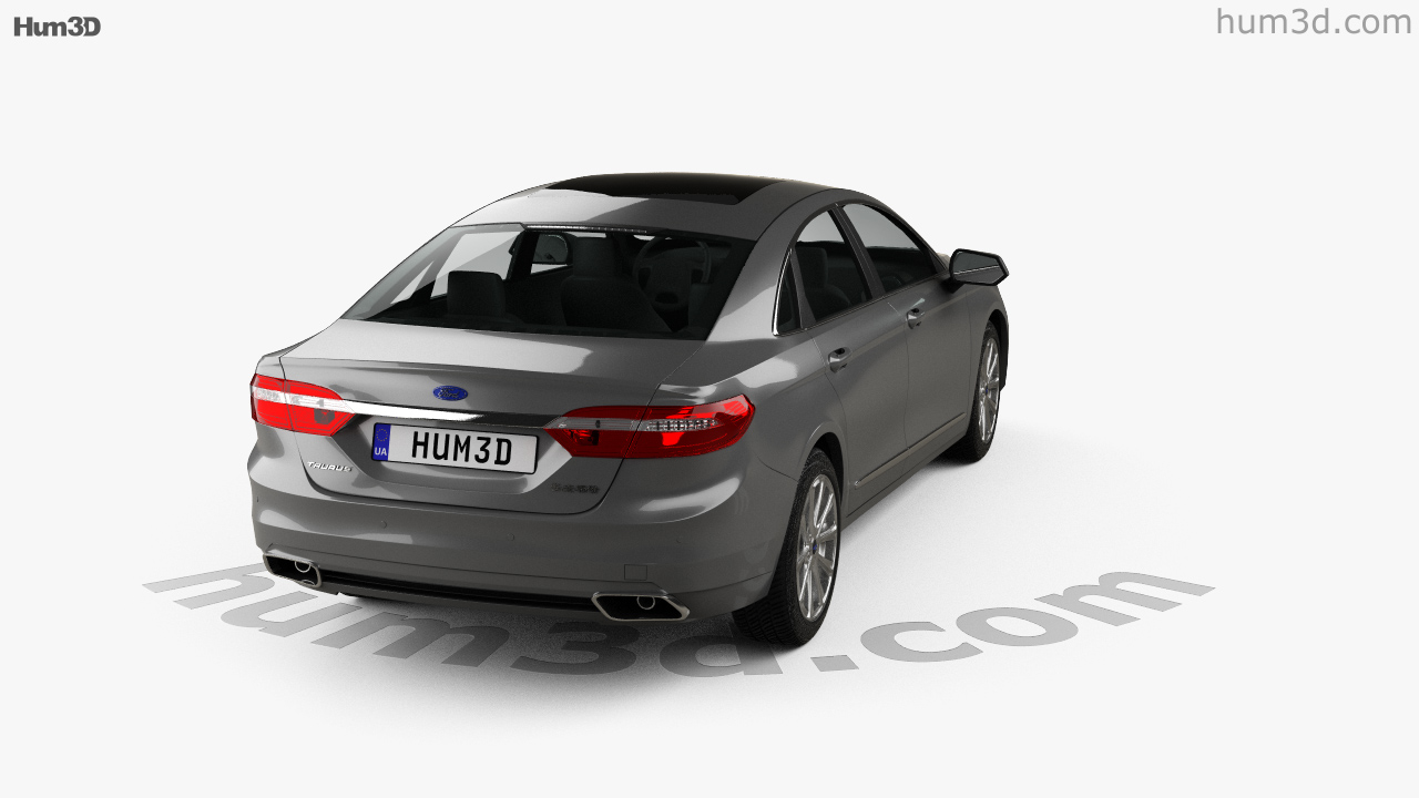 360 view of Ford Taurus CN-spec 2018 3D model - 3DModels store
