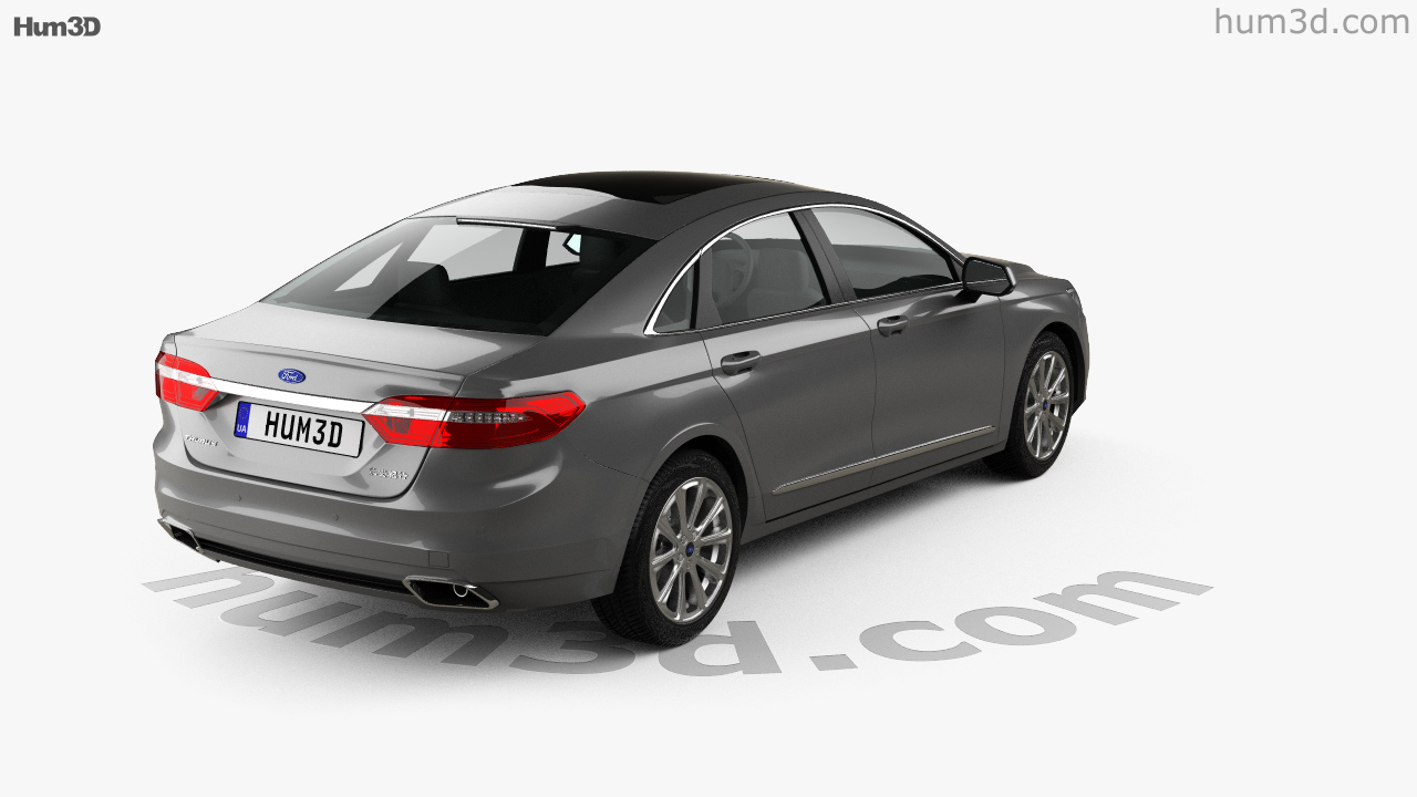 360 view of Ford Taurus CN-spec 2018 3D model - 3DModels store