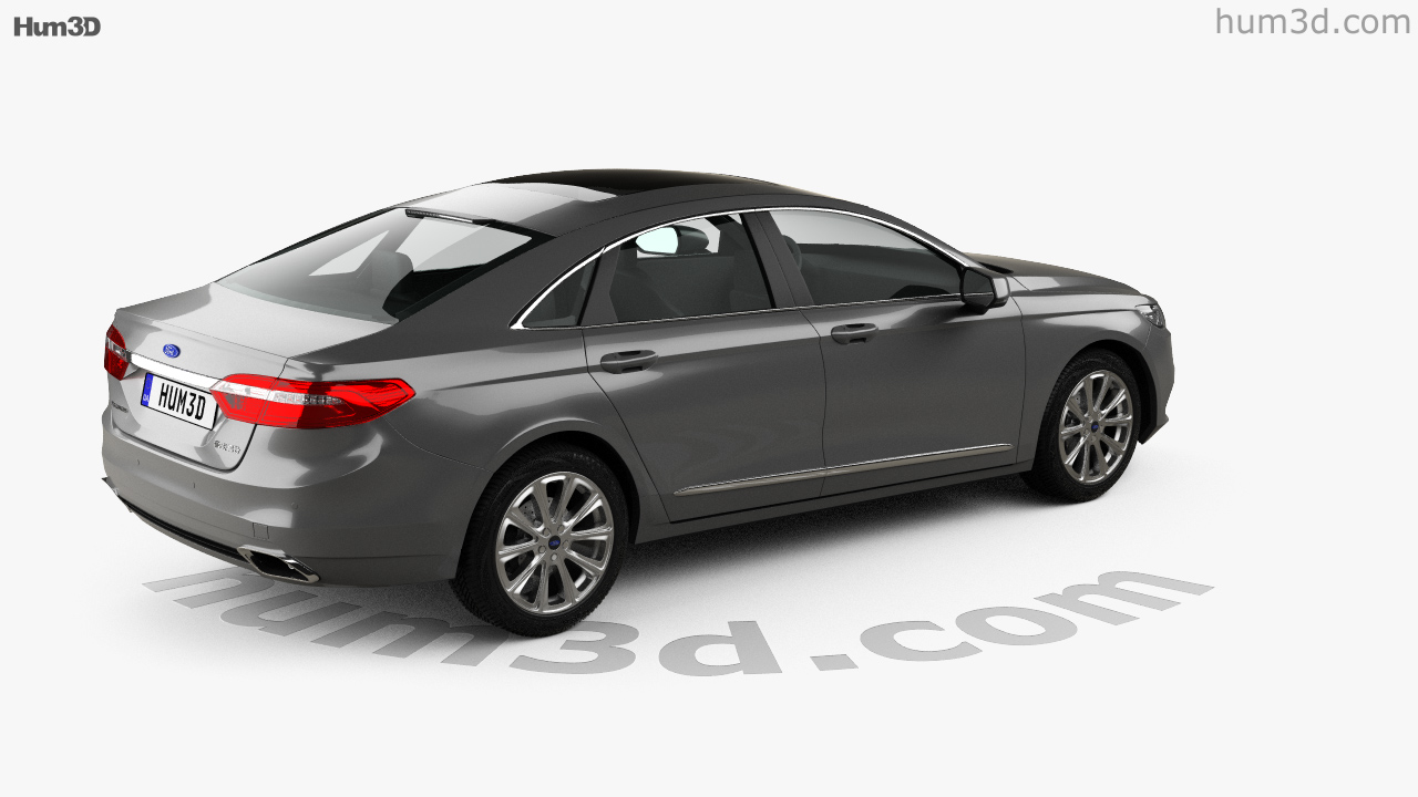 360 view of Ford Taurus CN-spec 2018 3D model - 3DModels store