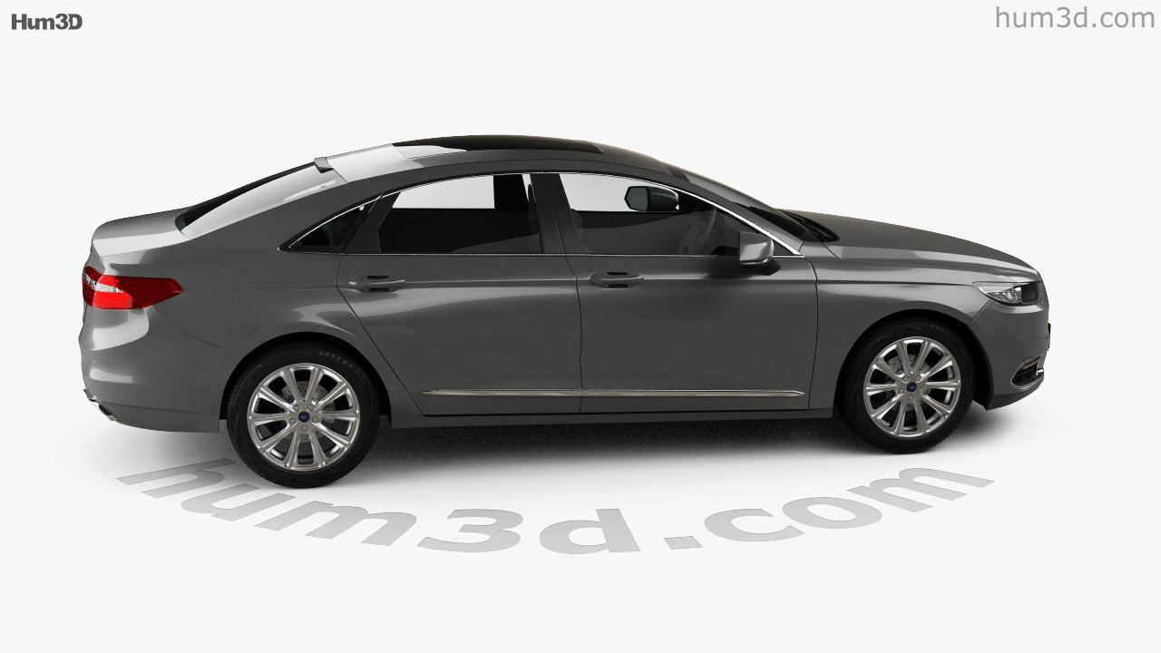 360 view of Ford Taurus CN-spec 2018 3D model - 3DModels store